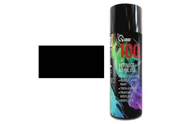 Bomboletta Spray VMD 100 Nero Opaco Ral 9005 400 ml - Top Color
