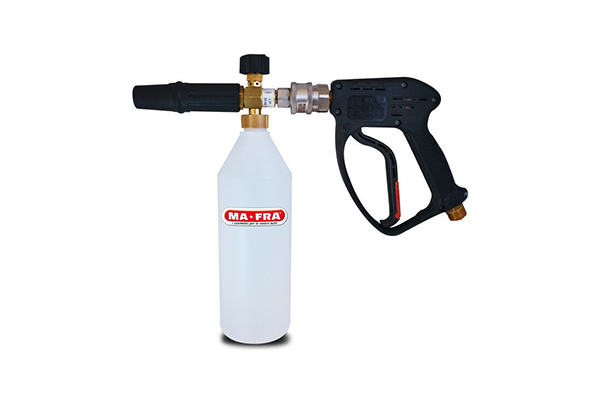 Pistola Foam Gun Ma-Fra + Pistola Inox Per Liquidi - Top Color